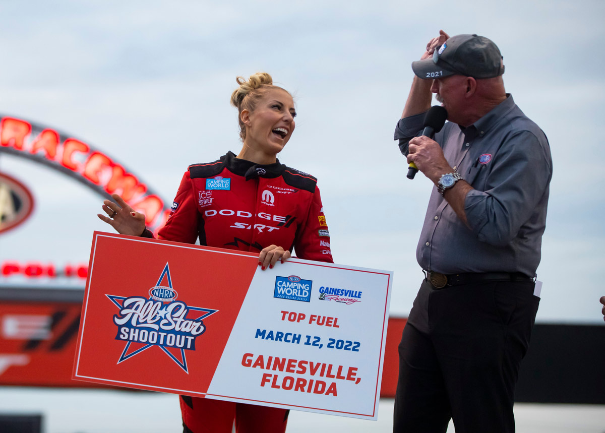 Leah Pruett Ready for Inaugural Pep Boys NHRA Top Fuel All-Star Callout ...